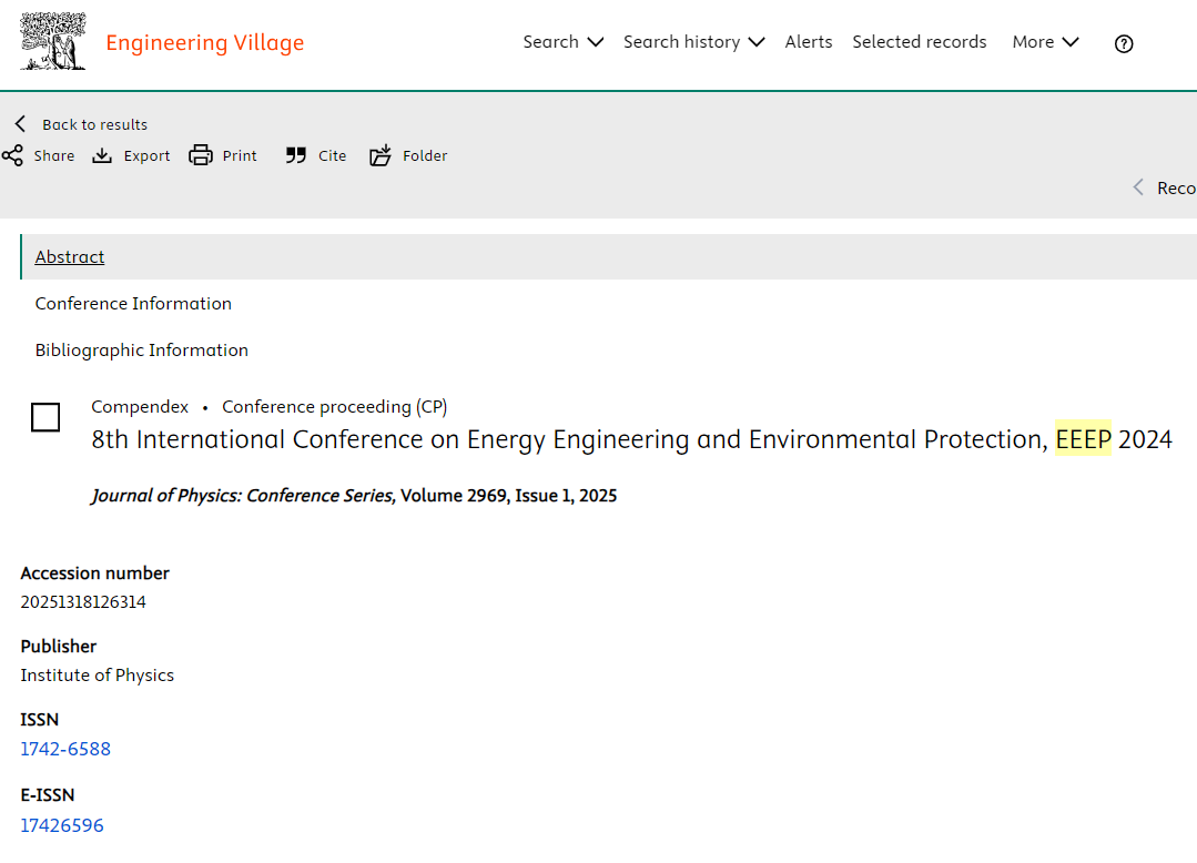 The 10th International Conference on Energy Engineering and ...
